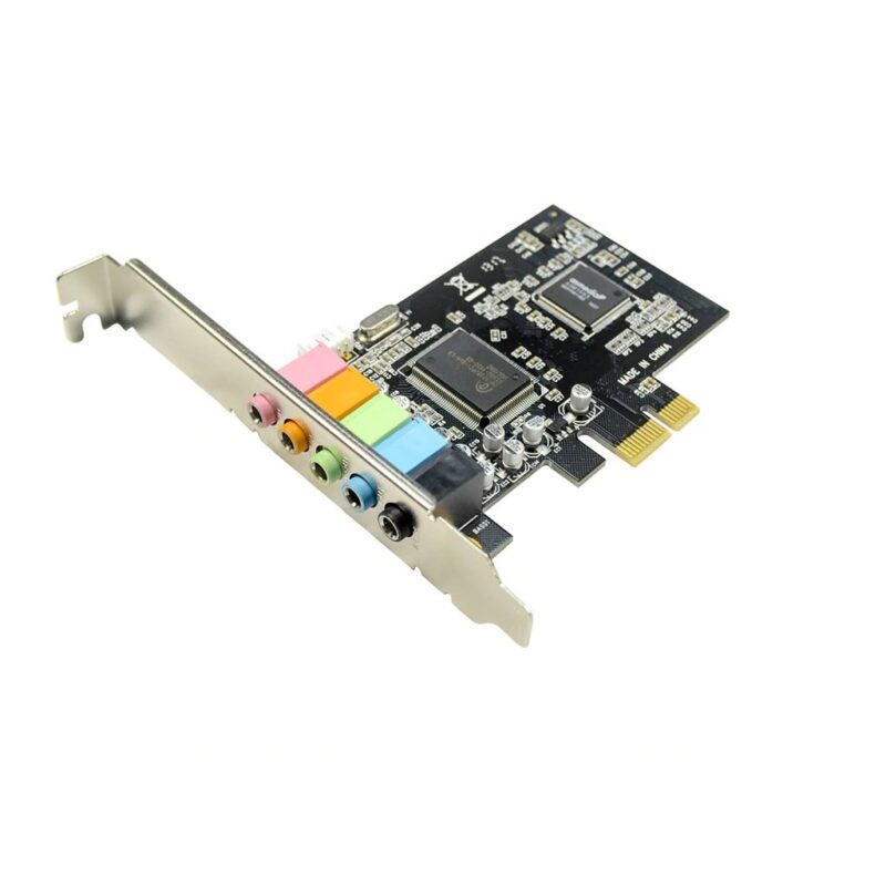 Sound Card IOCRESR 5.1 Channel PCI-e x1 Asmedia 1083 chipset