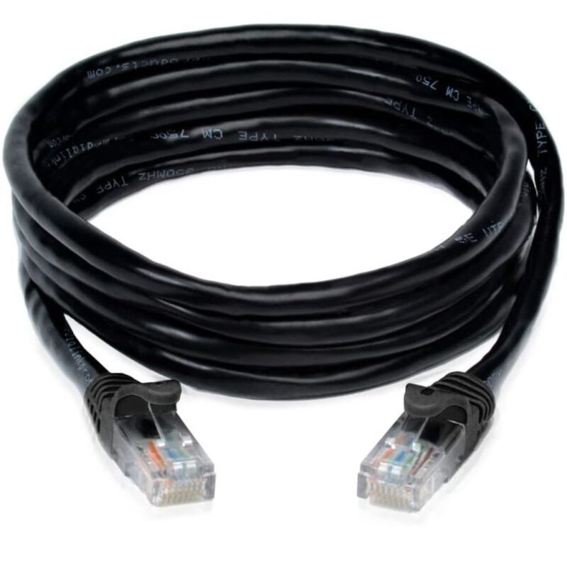 Mediabridge CAT6 Ethernet Cable. Color: Black,10 Meter