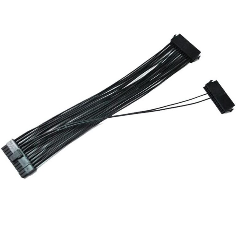 Dual Power Supply Joiner Adapter Cable | 24 Pin 20+4 Pin Adapter