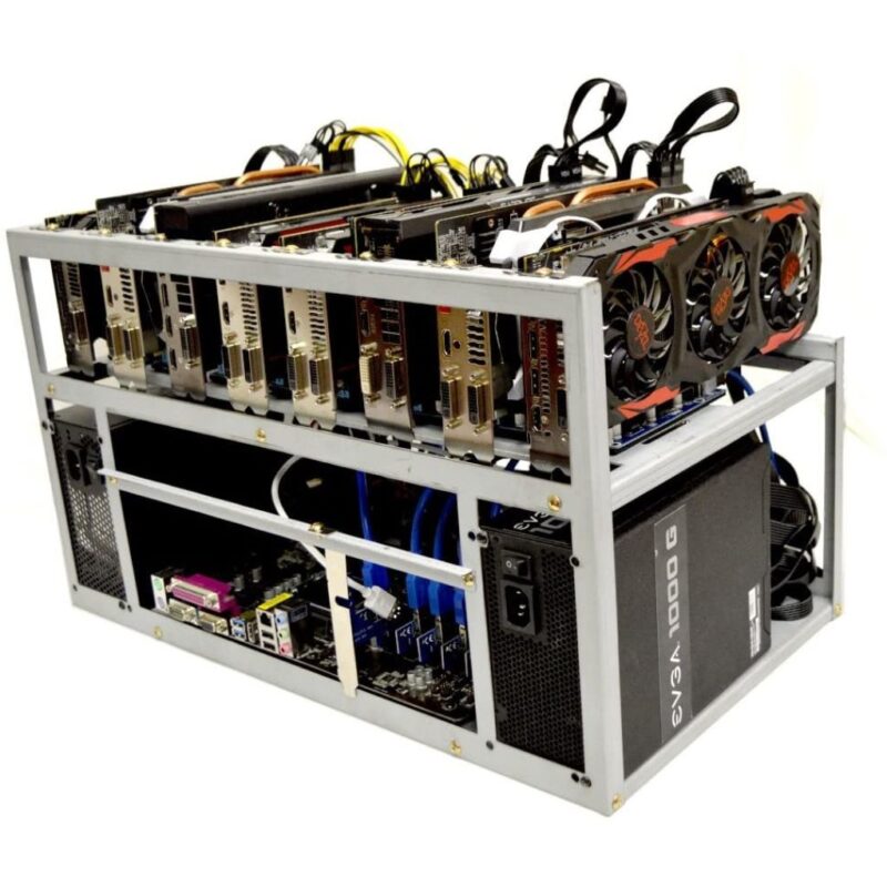 MintCell Spartan V2 Open Air GPU Mining Rig Frame Computer Case