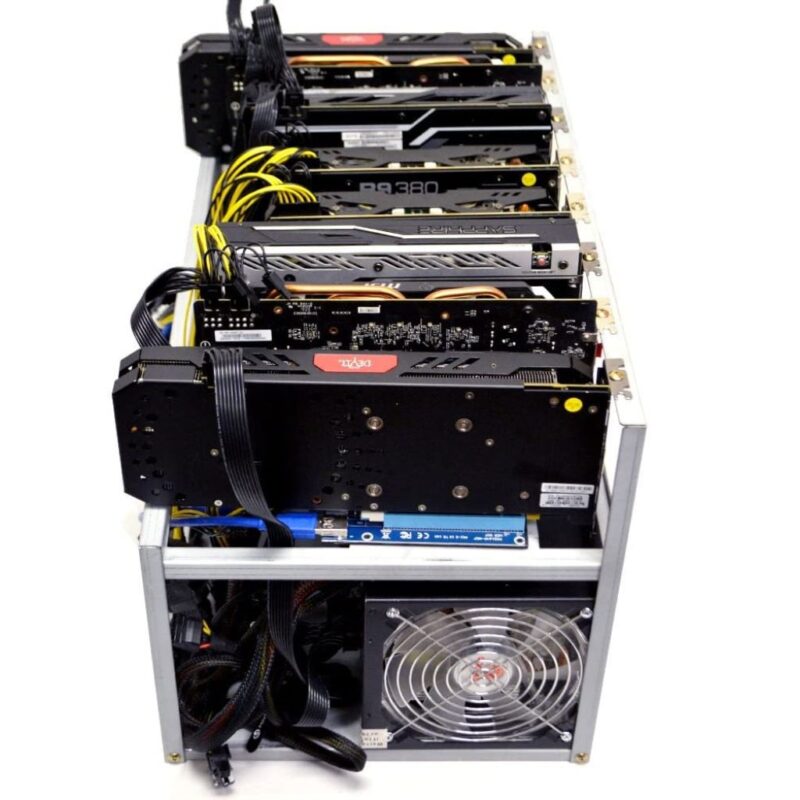 MintCell Spartan V2 Open Air GPU Mining Rig Frame Computer Case