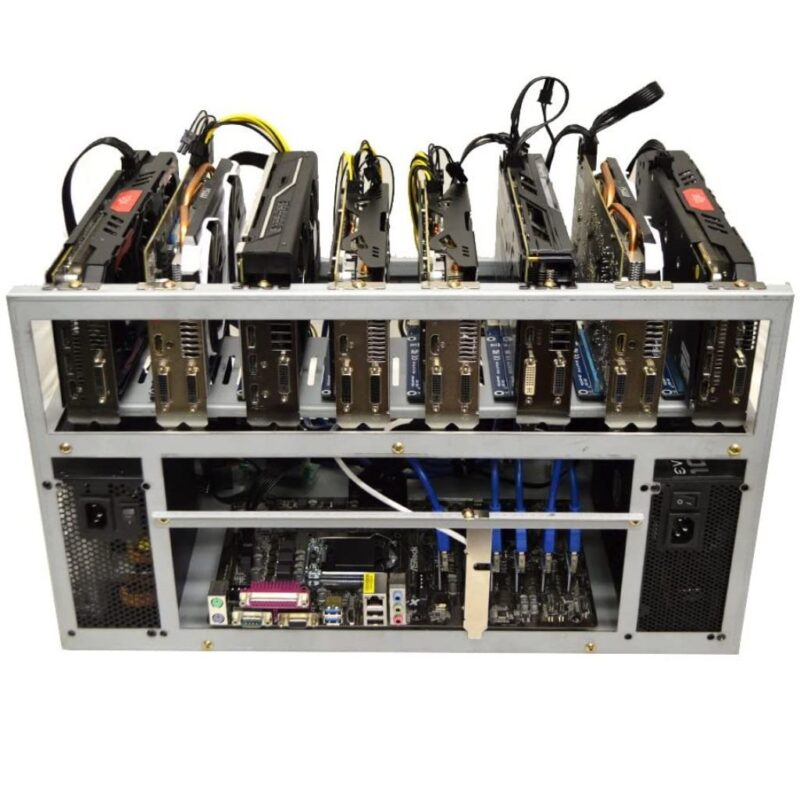 MintCell Spartan V2 Open Air GPU Mining Rig Frame Computer Case