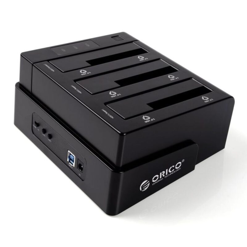 Orico 3 Bays External Multi-Bay Docking Station 2.5 & 3.5 inch, HDD, SSD