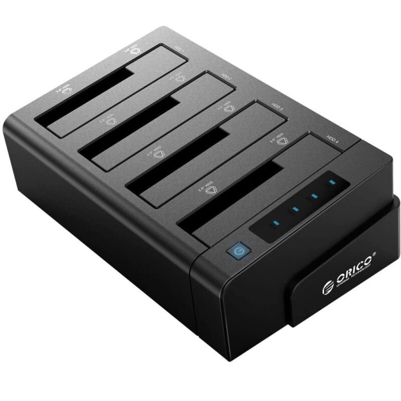 Orico 4 Bays External Multi-Bay Docking Station, 2.5 & 3.5 inch, HDD-SSD