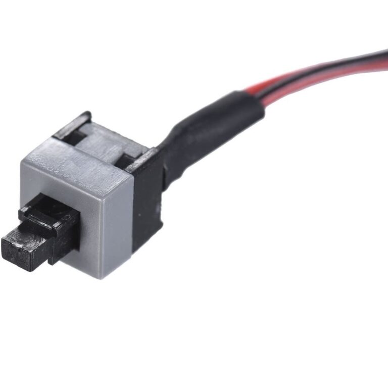 Power Switch Cable 2 Pin PC Power Button ATX Computer Switch Wire