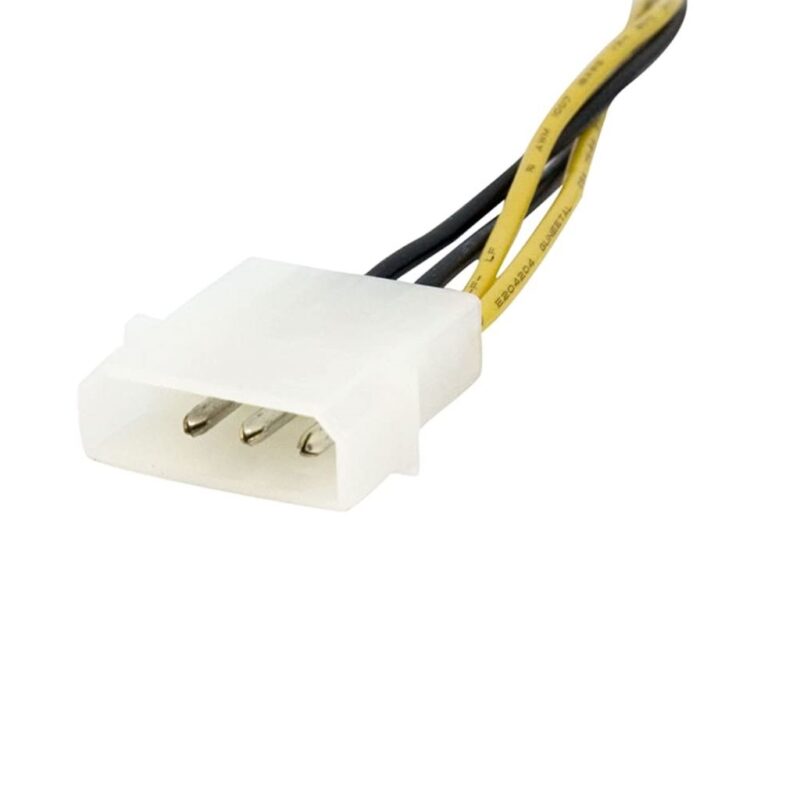 StarTech 6 Inch 4 Pin To 8 Pin EPS Power Adapter With LP4 - F/M