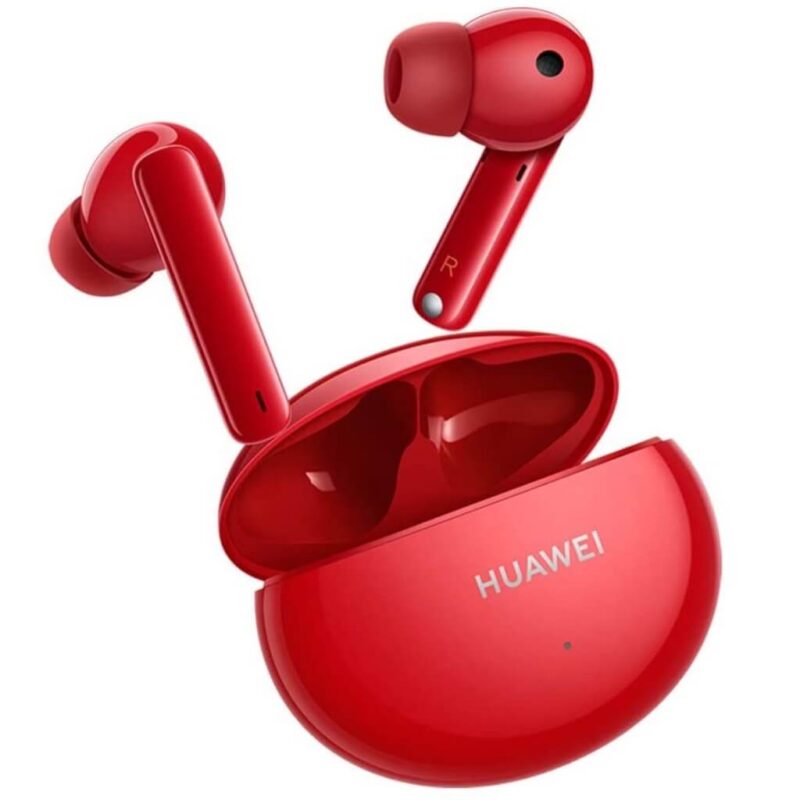 Huawei FreeBuds 4i Wireless Earbuds- Bluetooth Earphones- Red