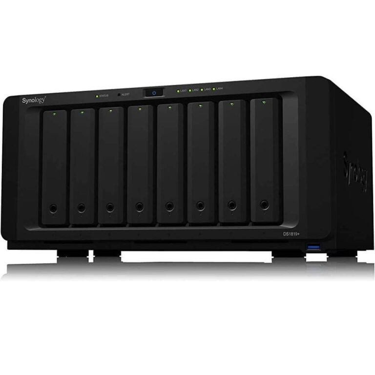 Synology 8-Bay NAS DiskStation Enclosure DS1819+