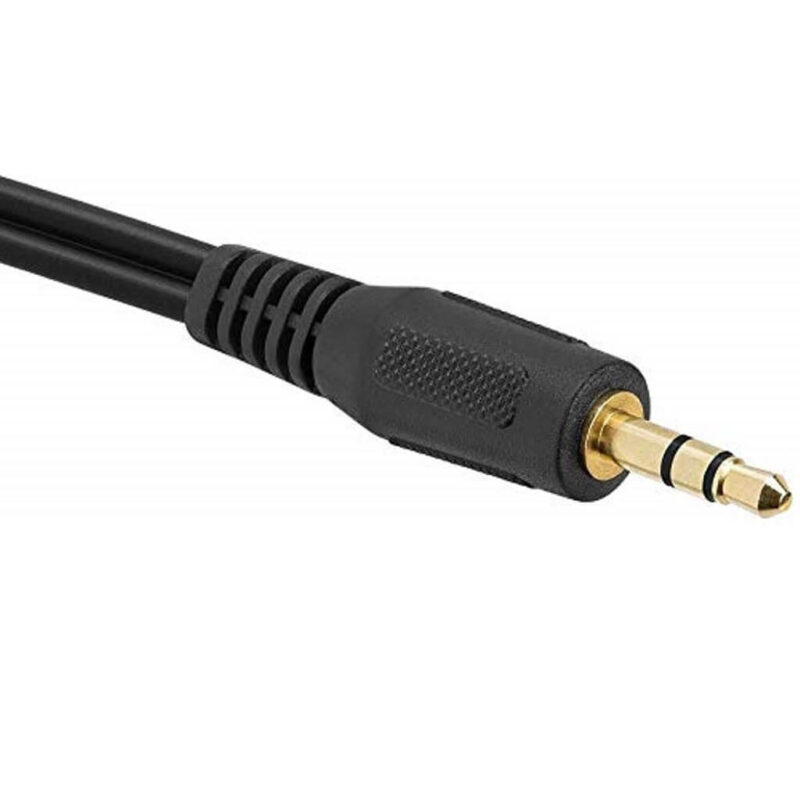 Audio Cable 3.5mm Stereo Mini Plug To 2x RCA Plugs