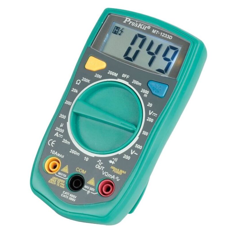 Pro'sKit MT-1233D Digital Multimeter | I.T. Megabyte Computers | Kuwait