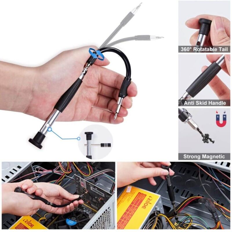 Sharden Precision Screwdriver Set 140 In 1 Magnetic Professional Tool Kit