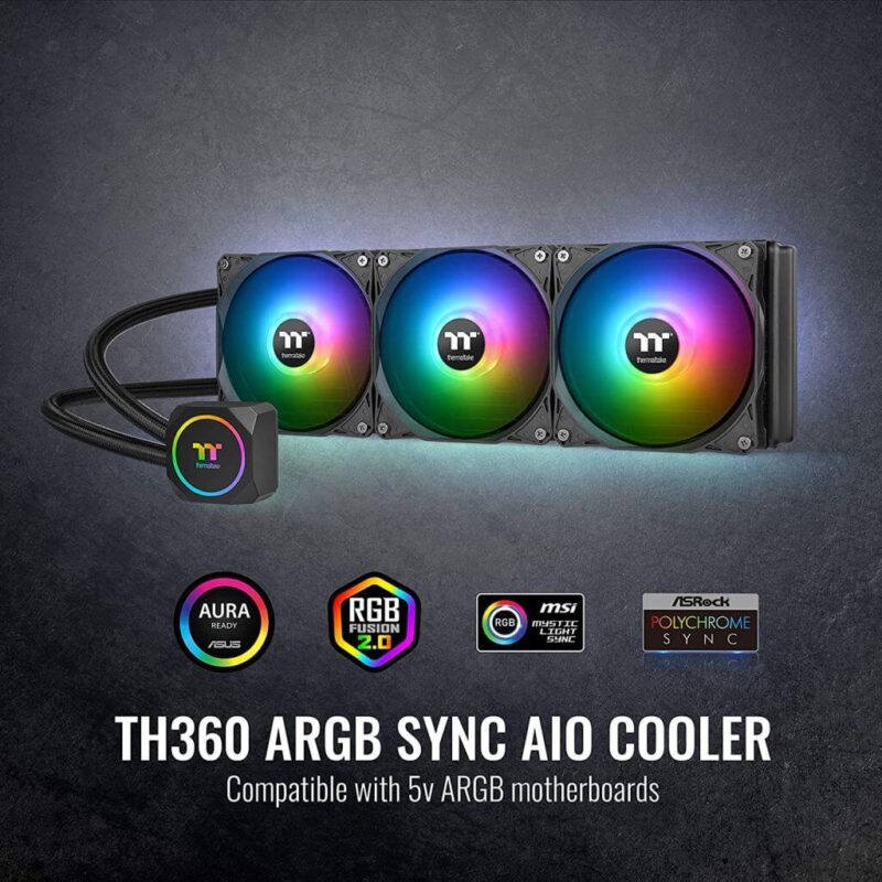 Thermaltake TH360 ARGB 360mm All-In-One Liquid Cooler System