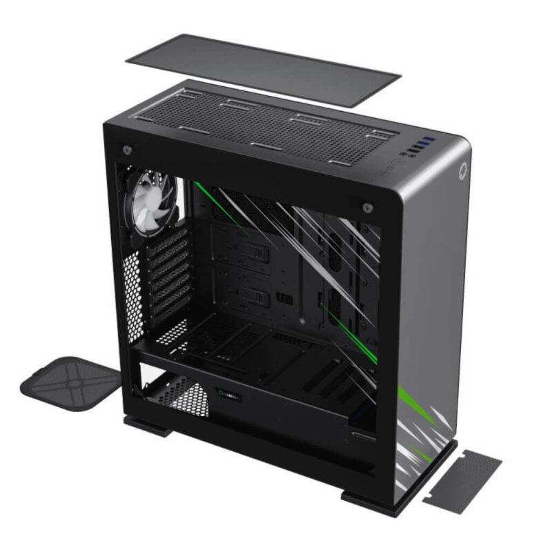 GameMax Vega Pro Full Tower Gaming Computer Case Grey