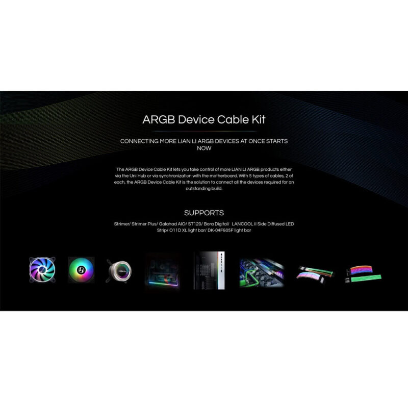 Lian Li ARGB Device Cable Kit | I.T. Megabyte Computers