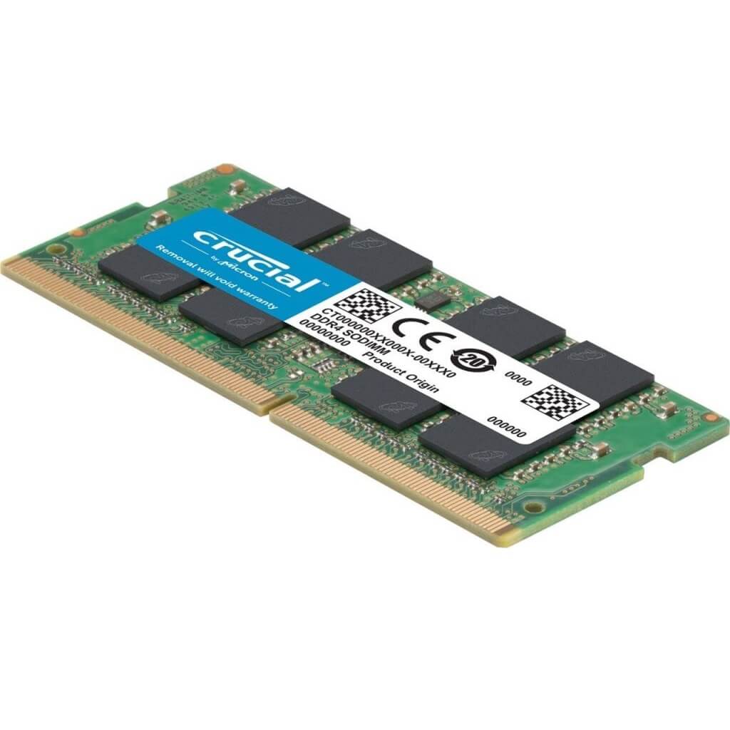Crucial 16GB RAM DDR5 4800MHz SODIMM Laptop Memory Crucial 16GB RAM DDR5 4800MHz SODIMM Laptop Memory
