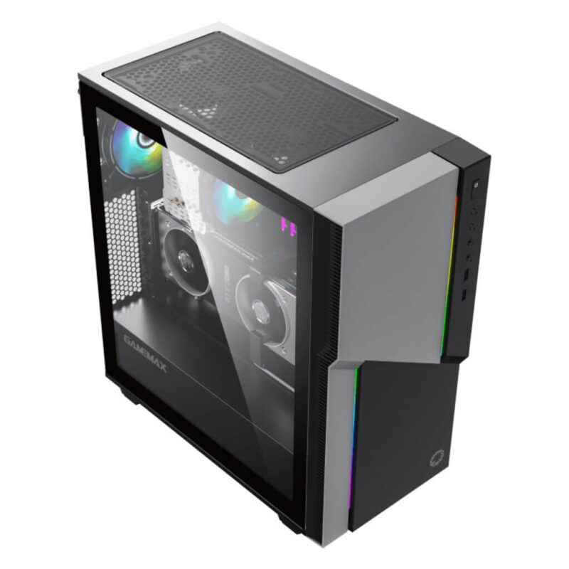 GameMax Ninja COC Mid Tower ATX Gaming Case - Black