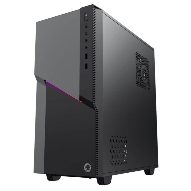 GameMax Ninja COC Mid Tower ATX Gaming Case - Black