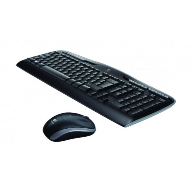 Logitech MK330 Wireless Keyboard and Mouse Combo - Black