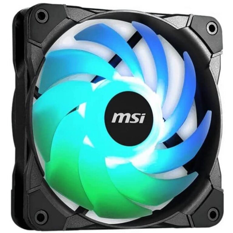 MSI MAG MAX F12A-3 Gaming Fan 120mm ARGB Chassis Fan Kit