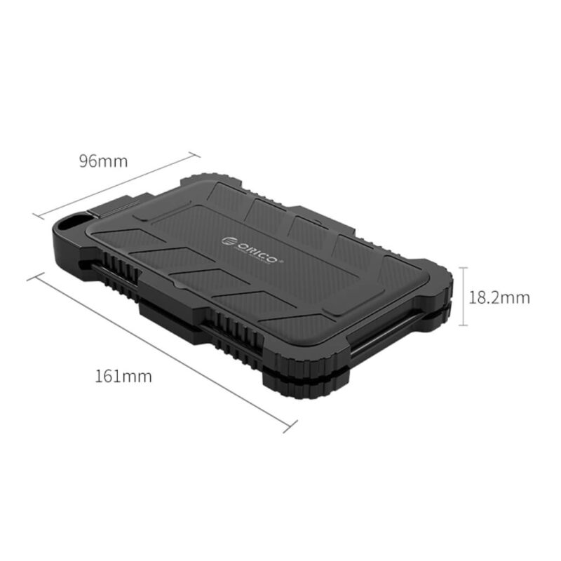 Orico Triple Protection Hard Drive Enclosure With Hook