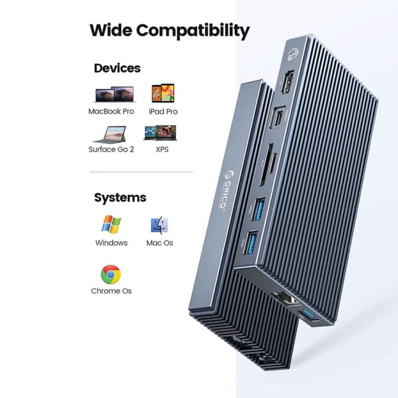 Orico 9-in-1 USB Type-C Multifunctional Docking Station