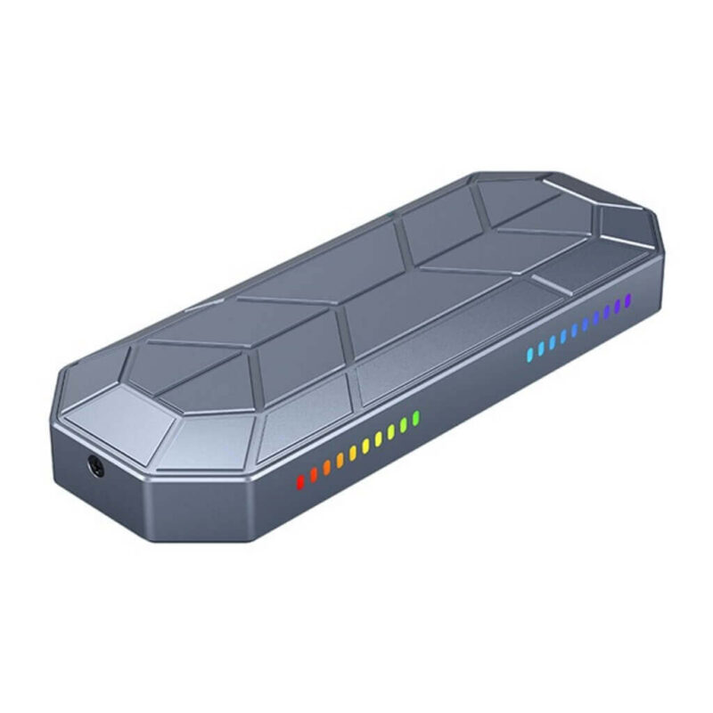 Orico Aluminum M.2 NVMe SSD RGB Enclosure USB 3.1