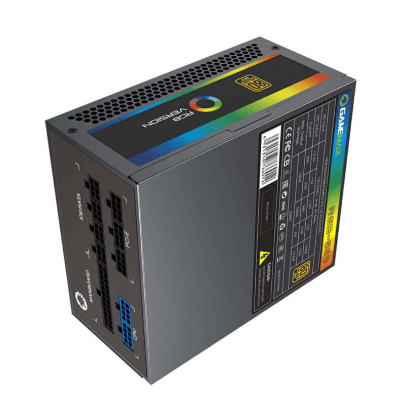 GameMax RGB 550W Gold Gaming Power Supply
