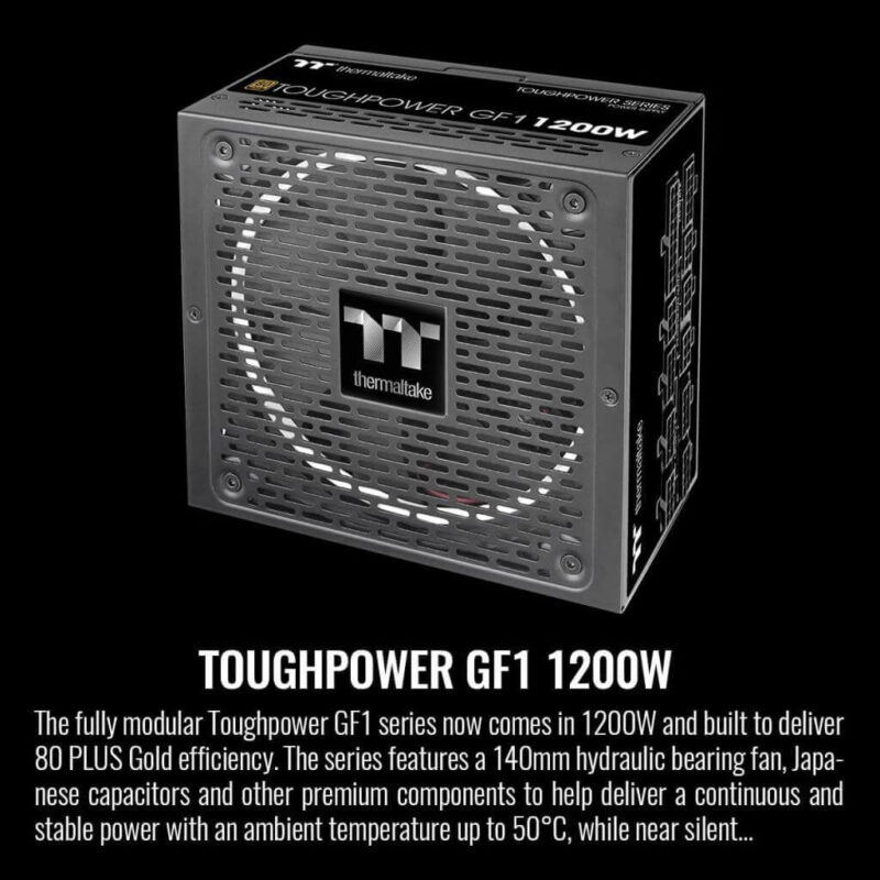 Thermaltake Toughpower GF1 1200W Full Modular Power Supply