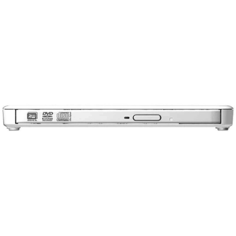 Transcend Ultra Slim Portable DVD Writer Optical Drive - White