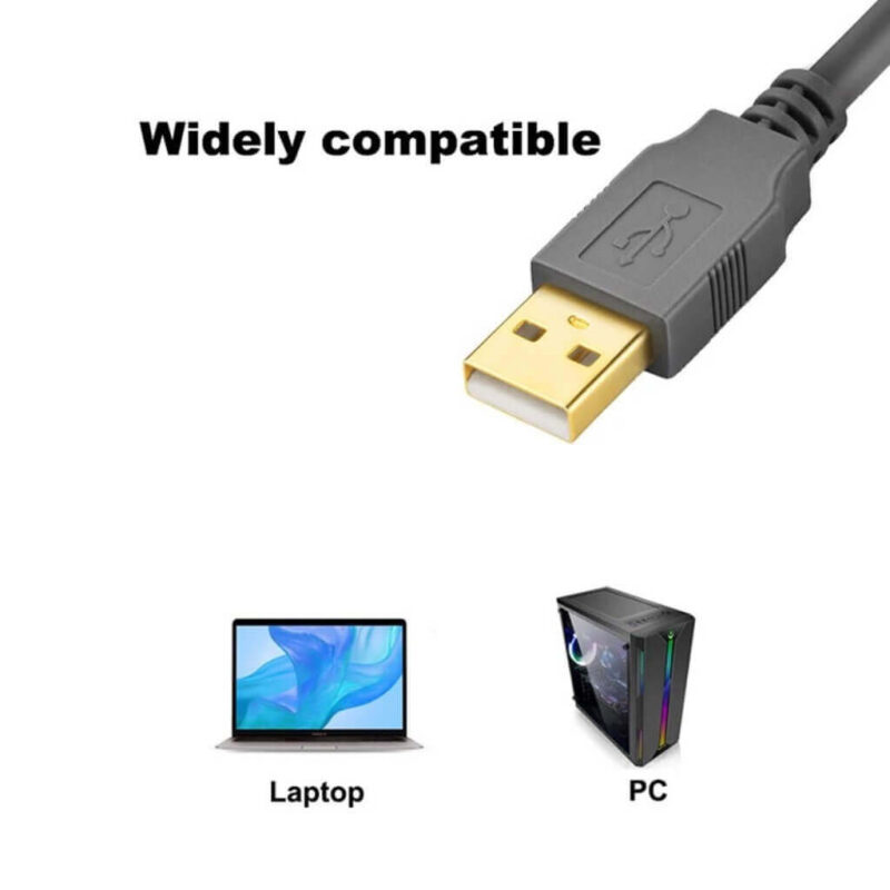 Jasoz USB 2.0 To RS232 Serial Cable Converter