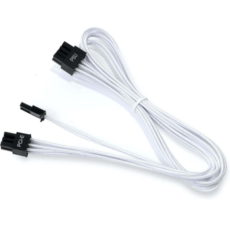 PSU 8 Pin To 6+2 Pin PCIE Male To Male GPU Cable