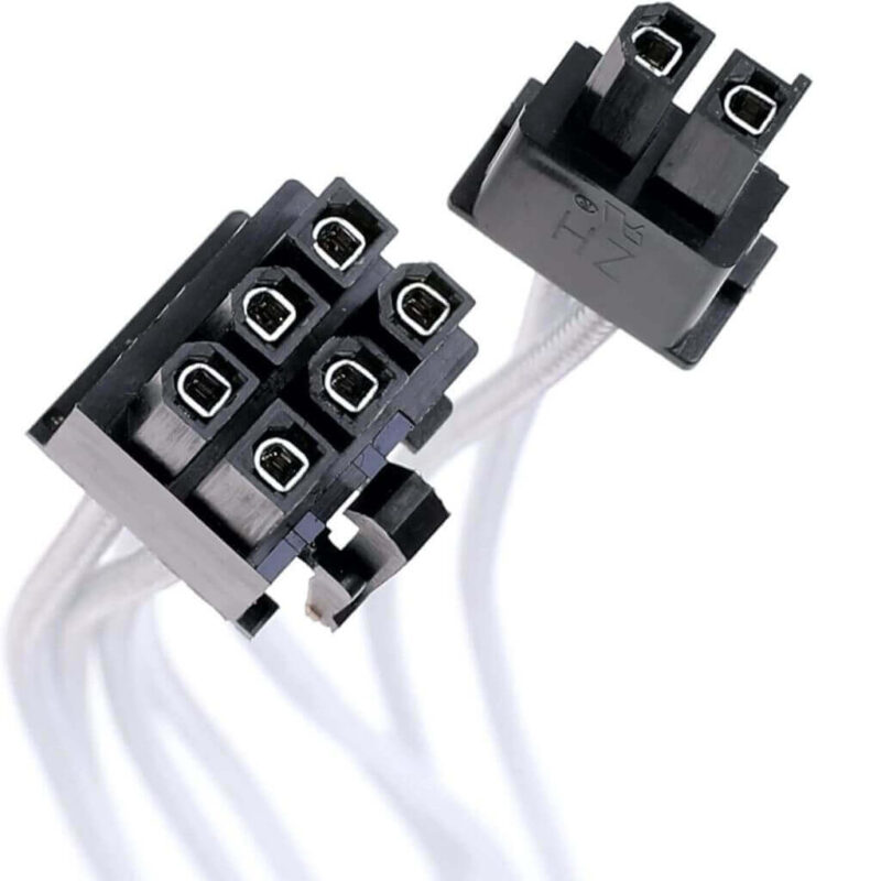 PSU 8 Pin To 6+2 Pin PCIE Male To Male GPU Cable