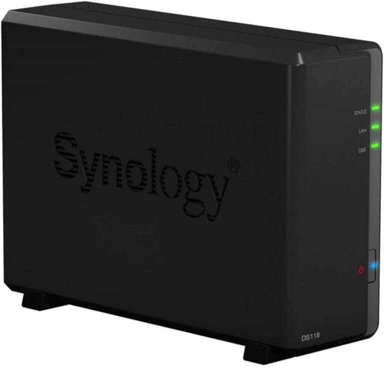 Synology 1-Bay DiskStation NAS Enclosure DS118