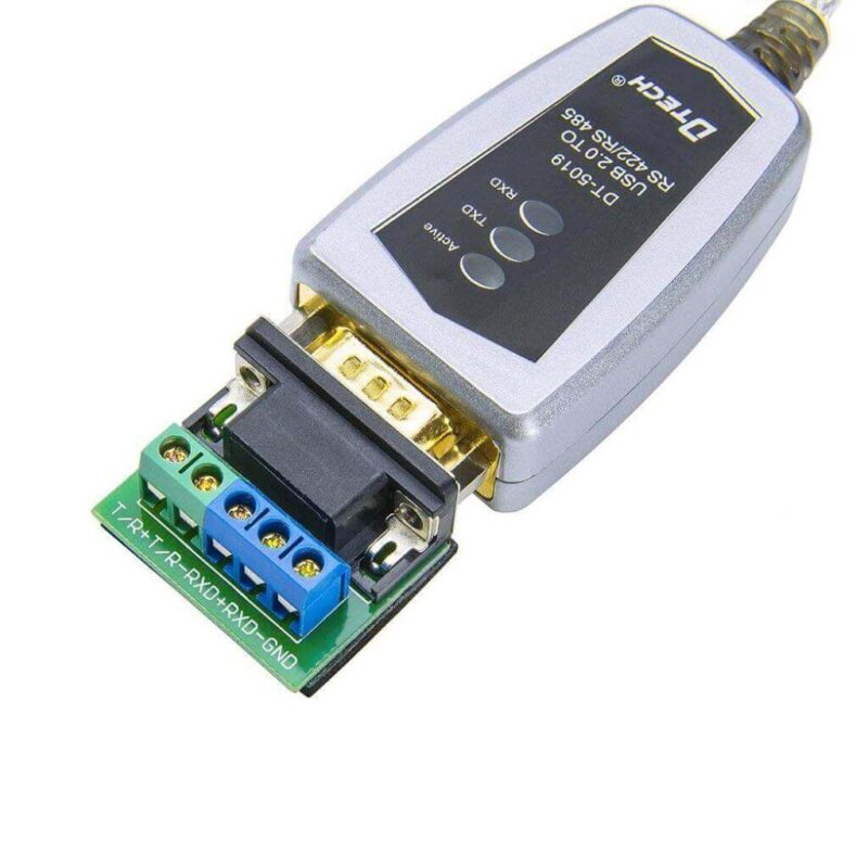 Dtech DT-5019 USB To RS485/422 Communication Adapter - 1.2m