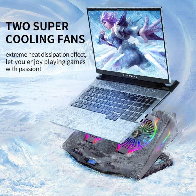 Ice Coorel 18.1 Inch RGB Gaming Laptop Cooling Pad