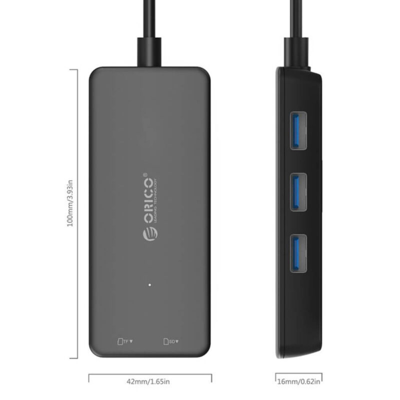 Orico USB 3.0 HUB With Card Reader | I.T. Megabyte Computers