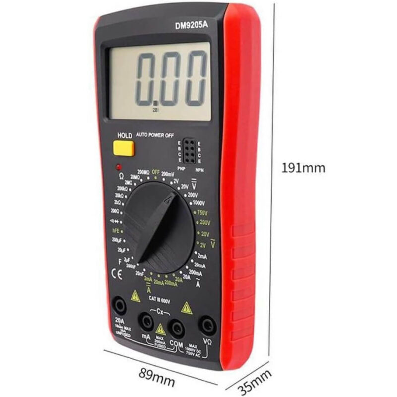 DM9205A AC DC Professional Digital Multimeter | I.T. Megabyte Computers