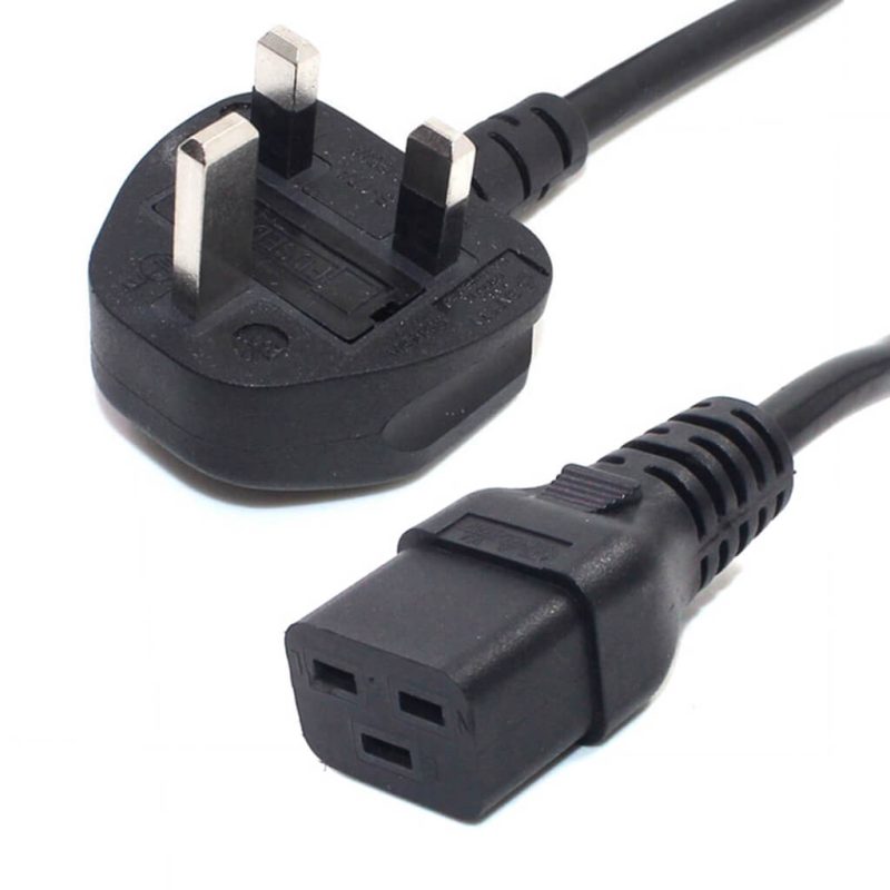 UPS PDU Server AC Power Cable Cord Plug To C19