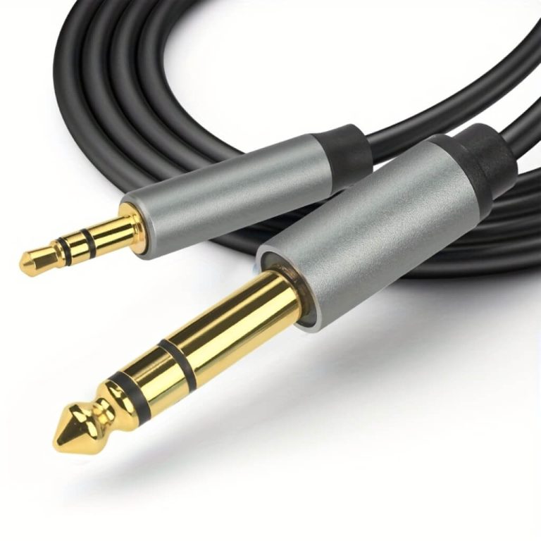 3.5mm Male To Audio Jack 6.35mm